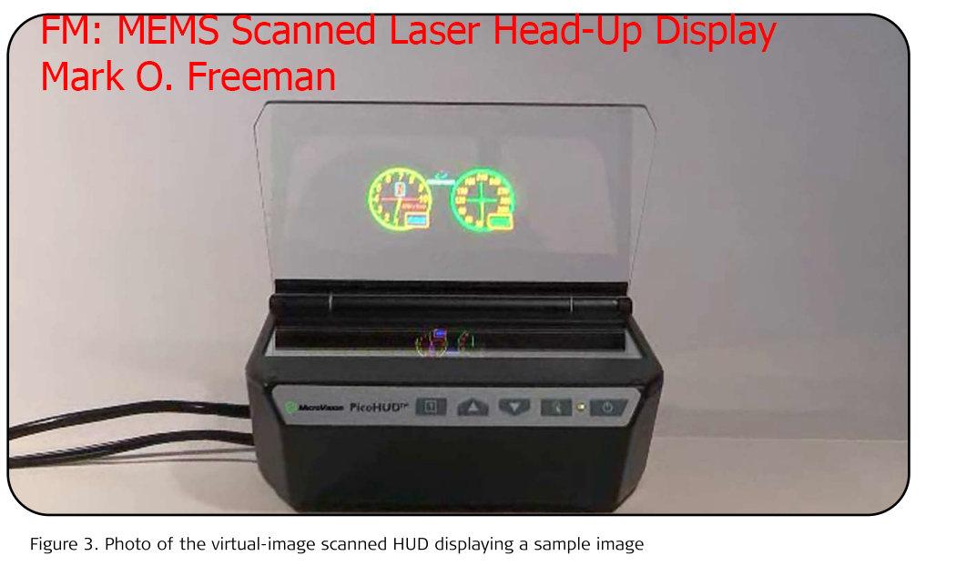 2011 Microvision HUD demo 001 – KGOnTech