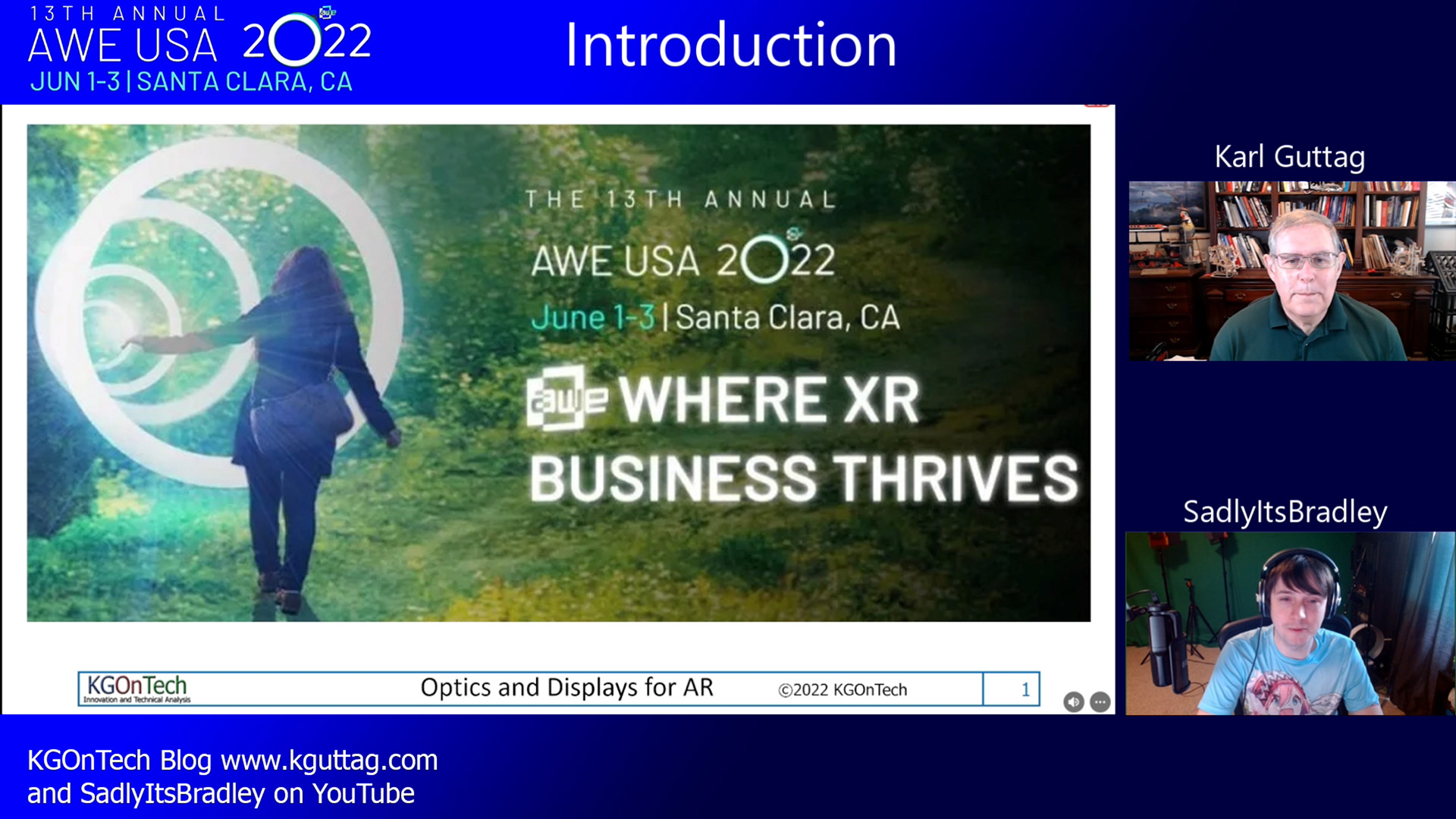 AWE 2022 Video Review – KGOnTech YouTube (with SadlyItsBradley) - KGOnTech